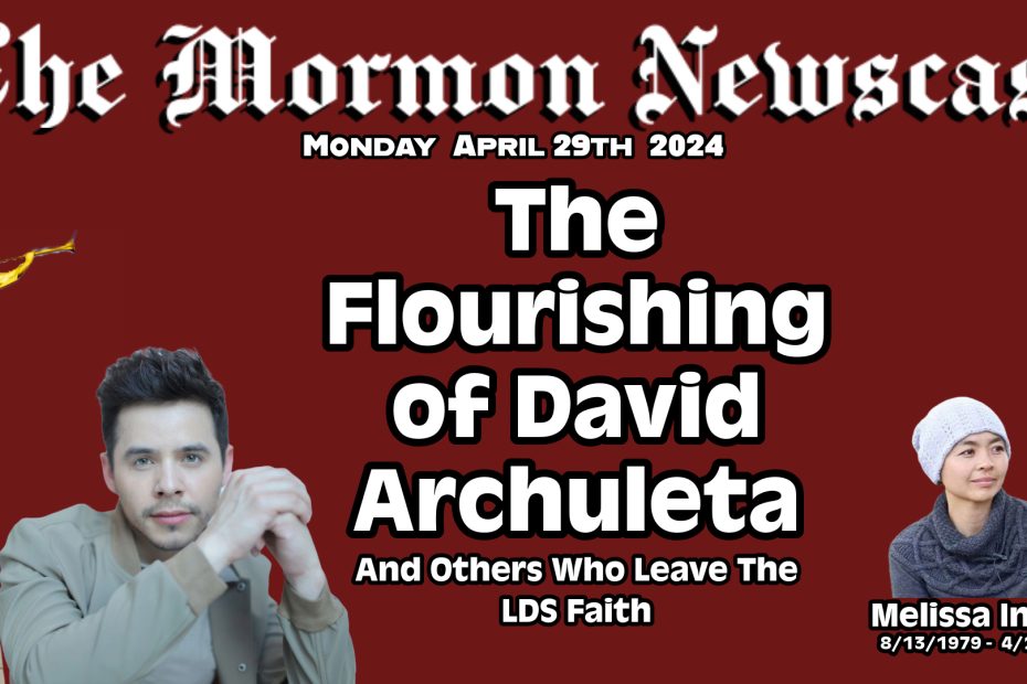 The Flourishing of David Archuleta [The Mormon Newscast 019] - Mormon ...
